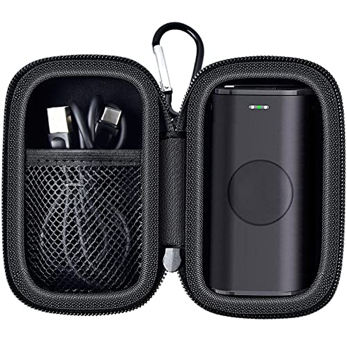 Case Compatible with iWALK Portable for Apple Watch Charger and Phone Charger, Charging Battery Pack Holder Storage for Apple Watch Power Bank 9000mAh Portable Charger, Mesh Pocket for Cable- Bag Only