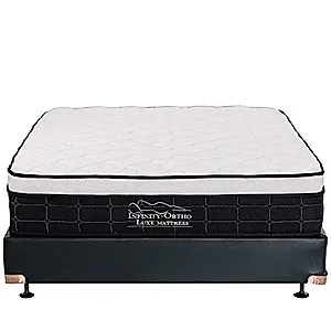 Novezza Home 12 Inch Hybrid Pillow-Top Mattress/Bed-in-a-Box/CertiPUR-US Certified Foam, Full (NOVHM-P)