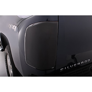 Auto Ventshade [AVS] Tail Shade Taillight Covers | Smoke Color, 2 pc | 33202 | Fits 2007 - 2013 Chevrolet Silverado 1500