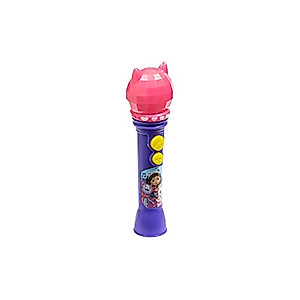 DreamWorks Gabby's Dollhouse Toy Microphone for Kids, Musical Toy for Girls with Built-in Song, Kids Microphone Designed for Ages 3 and Up
