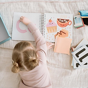 Cupkin Mosaic Sticker Art Kits for Kids and Adults - ABC Mosaics Art Craft Kit for Boys and Girls - 52 Page Sticker by Number Mosaic Kit with 3,000+ Jewel + Foam Stickers + Coloring Book for Kids