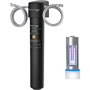 Waterdrop 17UA 3 Years Under Sink Water Filter System and Waterdrop LED UV͎ Ultrąviolët Water Filter