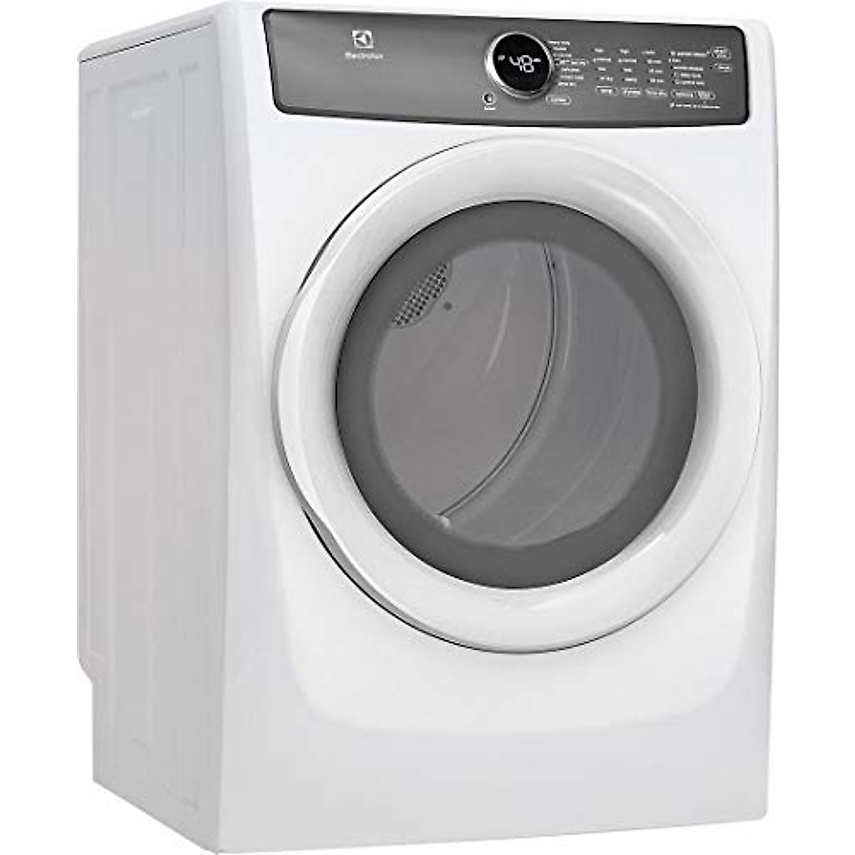 Electrolux EFME427UIW 8.0 Cu. Ft. White Electric Dryer with Steam