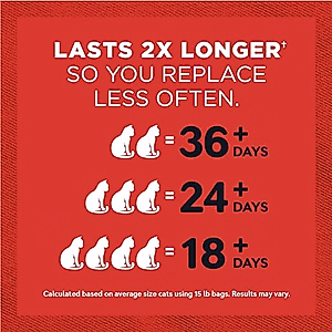 WORLD'S BEST CAT LITTER Multiple Cat Unscented 15 Pounds