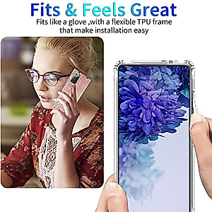 J.west for Samsung Galaxy Note 20 Case 6.7 inch,Luxury Saprkle Bling Glitter Leopard Print Design Soft Metallic Slim Protective Phone Cases for Women Girls Clear TPU Bumper Silicone Cover Rose Gold