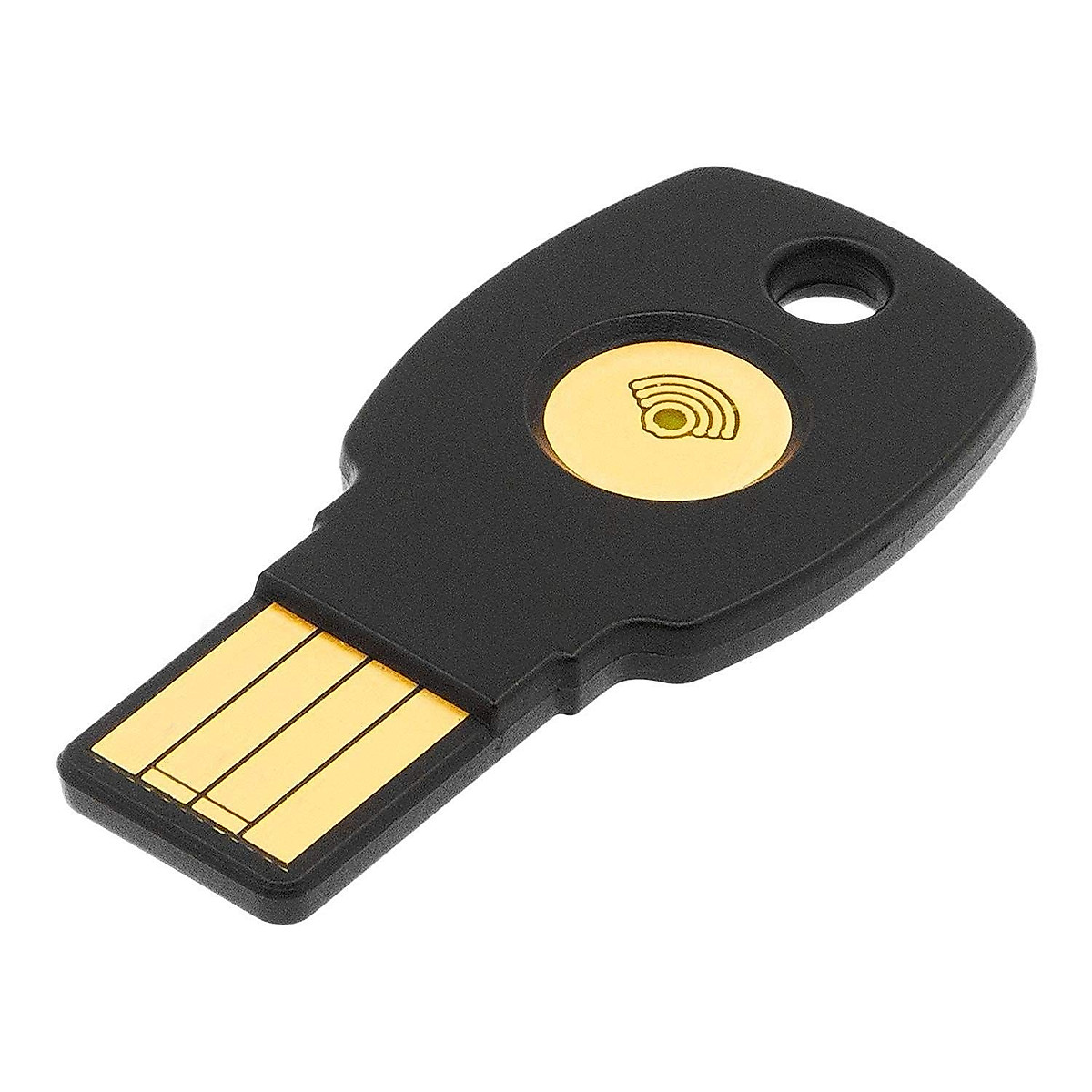 FEITIAN ePass K9 USB Security Key - Two Factor Authenticator - USB-A with NFC, FIDO U2F + FIDO2 - Help Prevent Account Takeovers with Multi-Factor Authentication
