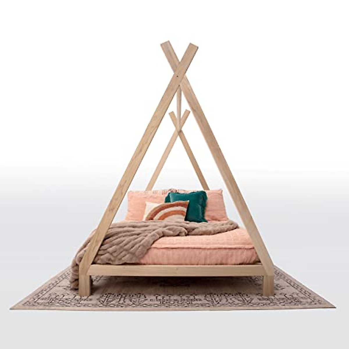 Full Size Teepee Bed Frame Handmade in the USA
