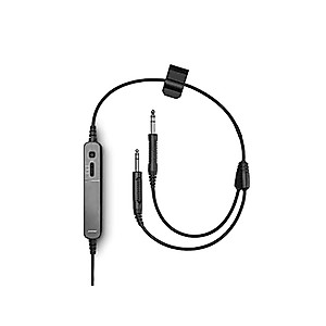 Bose Proflight Series 2 Aviation Headset, Non-Bluetooth, 5 Pin XLR Cable, Black