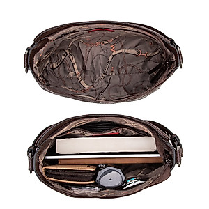 Montana West Hobo Bag for Women Designer Purses and Handbags Shoulder Bags with Guitar Strap,MWC-128ACF