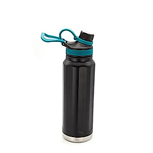 Samsonite, 32 oz Insulated Water Bottle, Stainless Steel Double Walled Vacuum Flask for Cold or Hot Drinks, Food Grade, BPA Free Top, Great for Biking, Jogging, and at The Gym