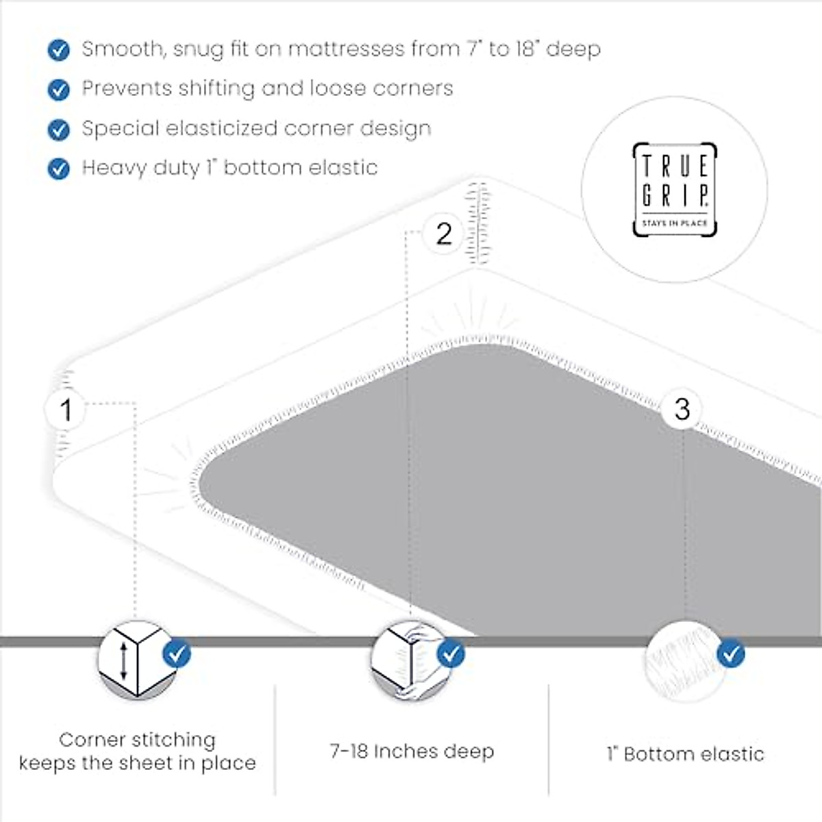 SUPREME ELEGANCE 600 Thread Count Cotton Rich White Snow King Size Sheets Set, Ultra Soft & Silky, Sateen Deep Pocket Sheets King - White (1 Flat, 1 Fitted Sheet & 2 Pillowcases)