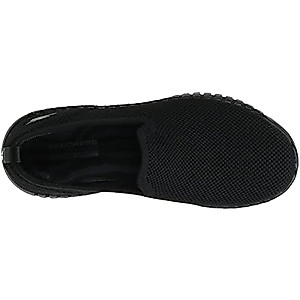 Skechers Women's GO Walk Smart-Believe Sneaker, Black, 9