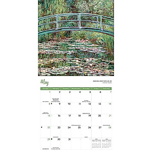 Carousel Calendars, Monet 2022 Wall Calendar