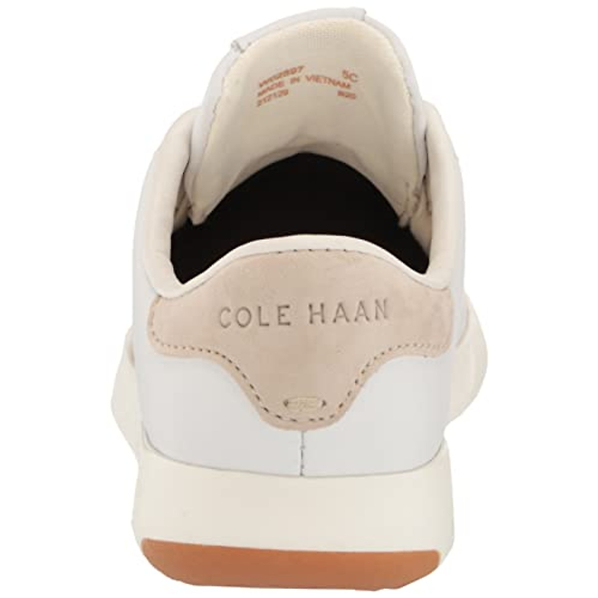 Cole Haan Women's Grandpro Tennis Sneaker, Optic White/Optic White, 8.5 Narrow