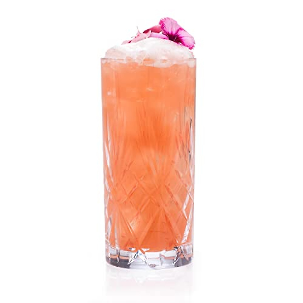 RCR 25766020006 Melodia Crystal Hi-Ball Cocktail Water Tumbler Glass, 23 x 15.5 x 15.5 cm, Clear