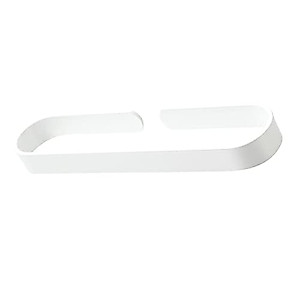 Garneck Wall Mounted Towel Rack Towel Holder Rack Bath Towel Bar Bathroom Mounted Towel Mount Clothing Mounted Towel Mounted Hooks Cabinet Hooks White Aluminum Alloy
