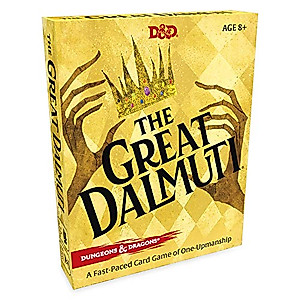 Wizards of the Coast The Great Dalmuti: Dungeons & Dragons | D&D Card Game | 4–8 Players | Ages 8+
