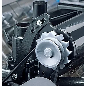 Revell 85-8883 1/4 Visible V-8 Engine Plastic Model Kit, 12-Inch,Multi-Colored