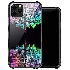 ZHEGAILIAN Case Compatible with iPhone 13 Mini Case,Colorful Life Tree Case for iPhone 13 Mini Women Girls,Anti-Slip Shockproof Dropproof Case for iPhone 13 Mini 5.4 in