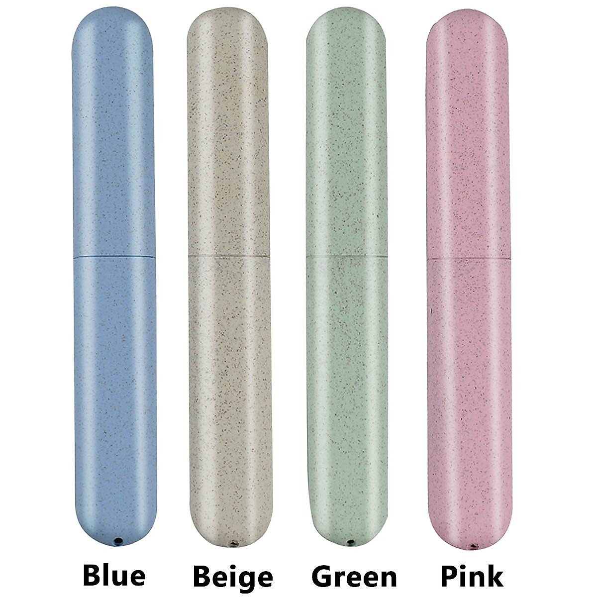 4 Packs Portable Travel Toothbrush Case Breathable Travel Toothbrush Holders Bulk Toothbrush Holder for Travel Camping Home School Toothbrush Travel Container for Business Trip Toothbrush Cover