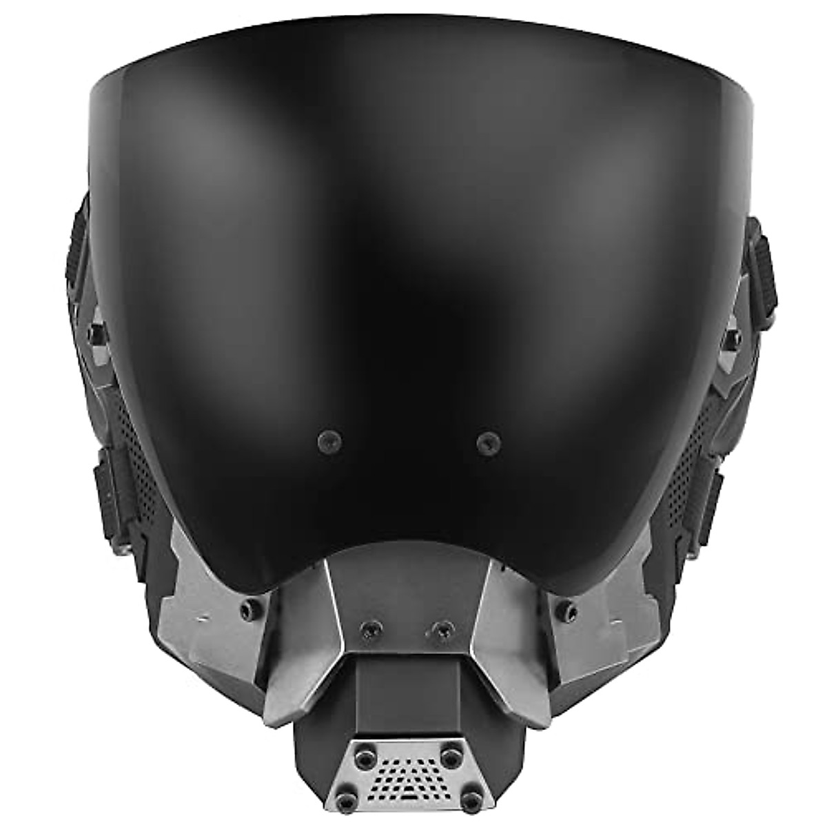 Anyoupin Cyberpunk Airsoft Mask, Tactical Commander Cosplay Protective Mask Anti-Fog Breathable for Movie Props Halloween Party and Other Outdoor Activities