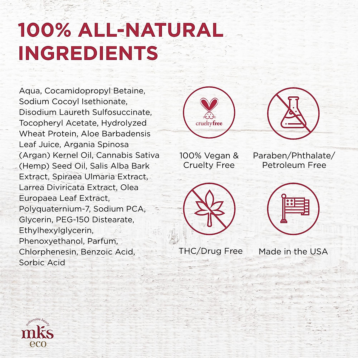 MKS eco X Nourish Shampoo, Dreamsicle - 25 fl oz - Cleanses, Strengthens & Repairs - Ideal for Fine Hair, Safe for Color Treated Hair - Moroccan Argan Oil, Hemp Seed Oil - Vegan, Cruelty Free