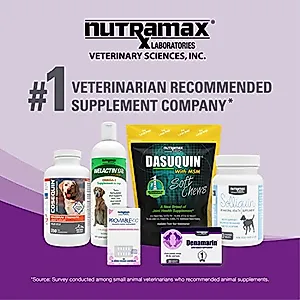 Nutramax Dasuquin Joint Health Supplement for Cats - With Glucosamine, Chondroitin, ASU, Boswellia Serrata Extract, Green Tea Extract, and Omega-3, 84 Soft Chews