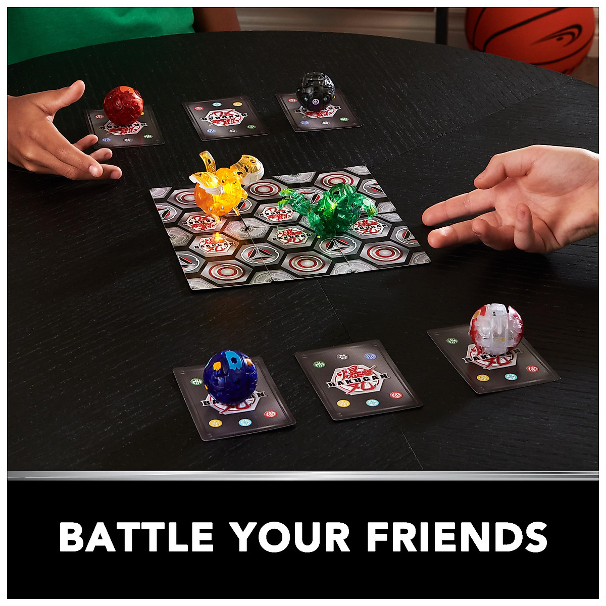 Bakugan Starter Pack 3-Pack, Fenneca Ultra, Geogan Rising Collectible Action Figures, Kids Toys for Boys