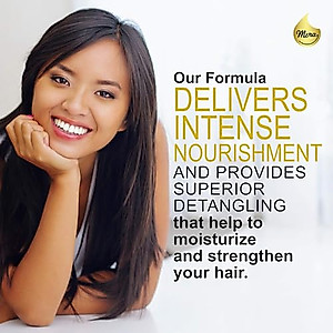 Mera Amla Conditioner - Volumizing Indian Conditioner With Amla Hair Oil, Vitamin E, & Menthol - Adds Volume, Strengthens, Lengthens, & Moisturizes Hair (11.8oz) - Pack of 1