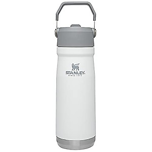 Stanley IceFlow Stainless Steel Water Jug with Straw, Vacuum Insulated Water Bottle for Home and Office, Reusable Tumbler with Straw Leakproof Flip
