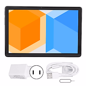 Dpofirs 10.1in HD Tablet, 4GB RAM 64GB ROM for Android11 Tablets, WiFi Tablet PC with Octa Core,4G Dual SIM Calling Tablet,1200x1920 IPS (US Plug)