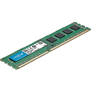 Crucial 16GB Kit (8GBx2) DDR3/DDR3L 1600 MT/s (PC3-12800) DR x8 ECC UDIMM 240-Pin Memory - CT2KIT102472BD160B