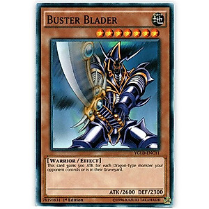 Yu-Gi-Oh! - Buster Blader (YGLD-ENC11) - Yugi's Legendary Decks - 1st Edition - Common