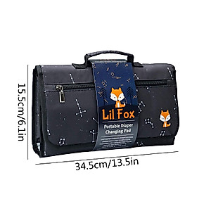 Baby Changing Pad - Portable Diaper Changing Pad Waterproof Foldable Baby Changing Mat - Carry it at Any time - Baby Shower Gifts, Baby, Girl & Boy Baby Stuff