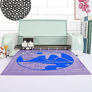 Welebar Cutting Mats for Cricut Maker/Maker3/Explore 3/ Air 2/Air, 5 Pack(12x12 Inch, StandardGrip/LightGrip/StrongGrip/FabricGrip) Replacement Quilting Cutting Mats for Cricut