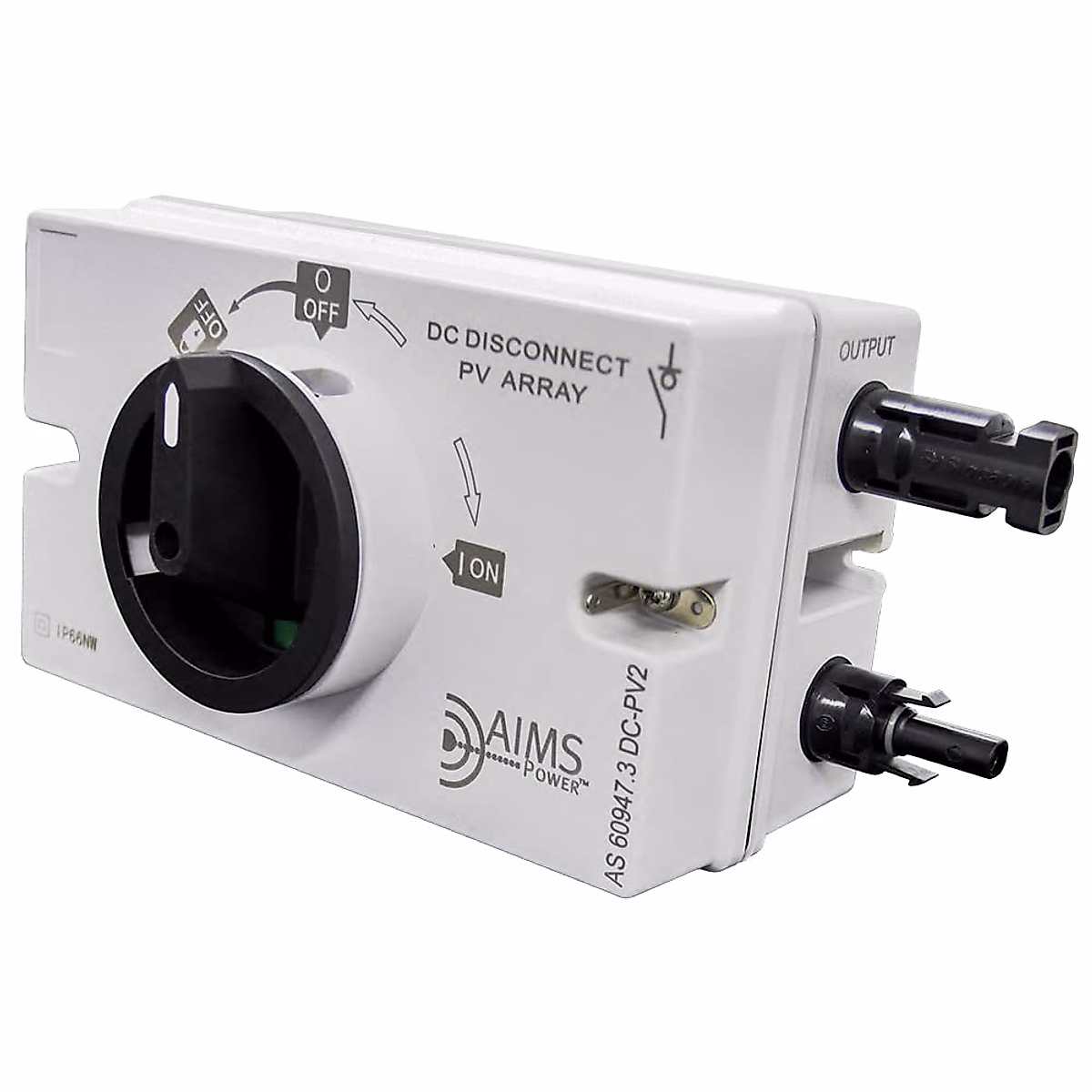AIMS Power Solar PV DC Quick Disconnect Switch 1200V 32 Amp