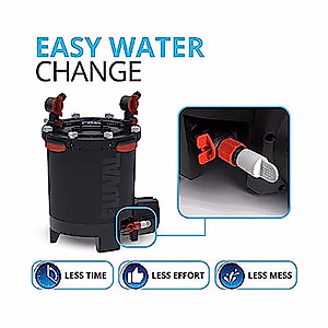 Fluval FX6 High Performance Aquarium Filter, Canister Filter for Aquariums up to 400 Gal.