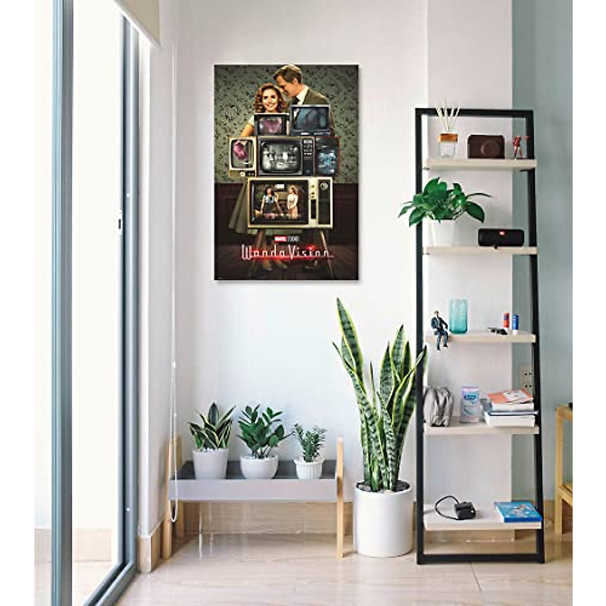 WandaVision - TV Show Poster (Live On TV) (Size: 24" x 36")