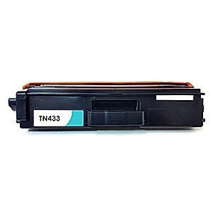 GreenEngineered High Yield Toner Cartridges Value Pack - Compatible for TN433 Brother TN433BK TN433C TN433M TN433Y (BCMY) (4)