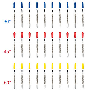CB09 CB09U Blade Holder Base compatible with Graphtec ， with 30 Pcs Cutting Blades (30/45/60 Degree) Holder Base for Silhouette Cameo 1 2 3/Portrait/Curio/Graphtec 6000/CE 5000-60 Plotter