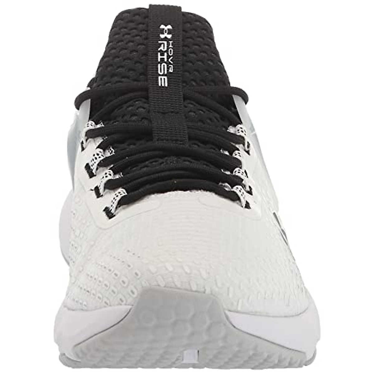 Under Armour Men's HOVR Rise 4 Training Shoe Sneaker, (100) White/White/Black, 9.5