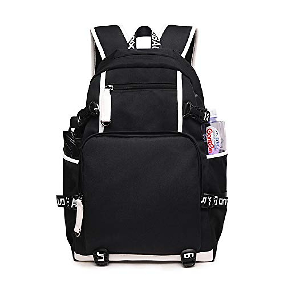 SCP Foundation Women Daypack Cartoon Knapsack Oxford Travel Bagpack USB Laptop Backpack wtih USB Port (1)