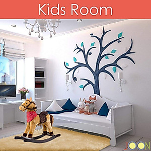 JOON Cowboy Rocking Horse - Tan Brown