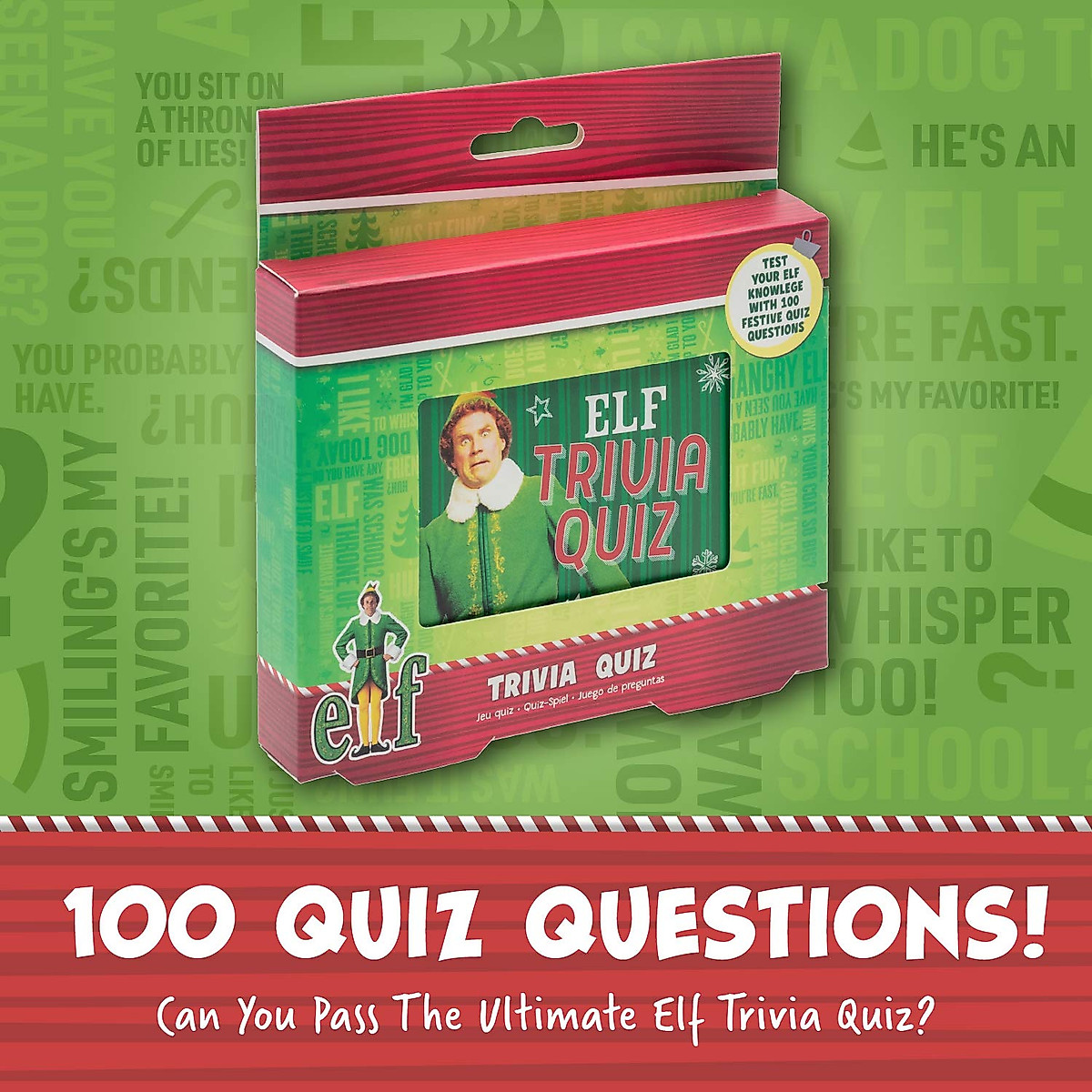 Paladone PP7493EL Elf Trivia Game