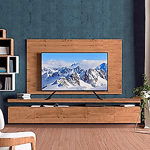 WALI Universal TV Stand Tabletop, for Most 22 to 65 inch LCD Flat Screen TV, VESA up to 800 by 500mm (TVS001), Black