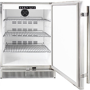 Blaze Grills Outdoor Rated Stainless 24" Refrigerator 5.2 CU