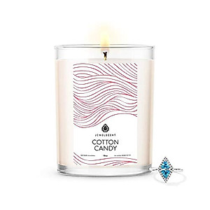 JewelScent Cotton Candy Home Jewelry 18oz Surprise Ring Candle Size 6