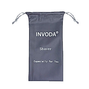 4PCS Shaver Replacement Head for Solo Rechargeable Full Body Hair Trimming Electric Shaver Replacement Cutter Head Solo Blades (4PCS + Storage Bag)