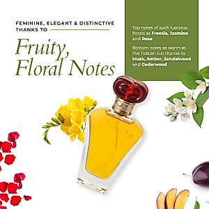 Borghese Il Bacio Eau De Parfum for Women - Fruity Floral Perfume With Jasmine, Rose, Freesia, Amber, Sandalwood, Cedarwood & Musk, Perfume for Women