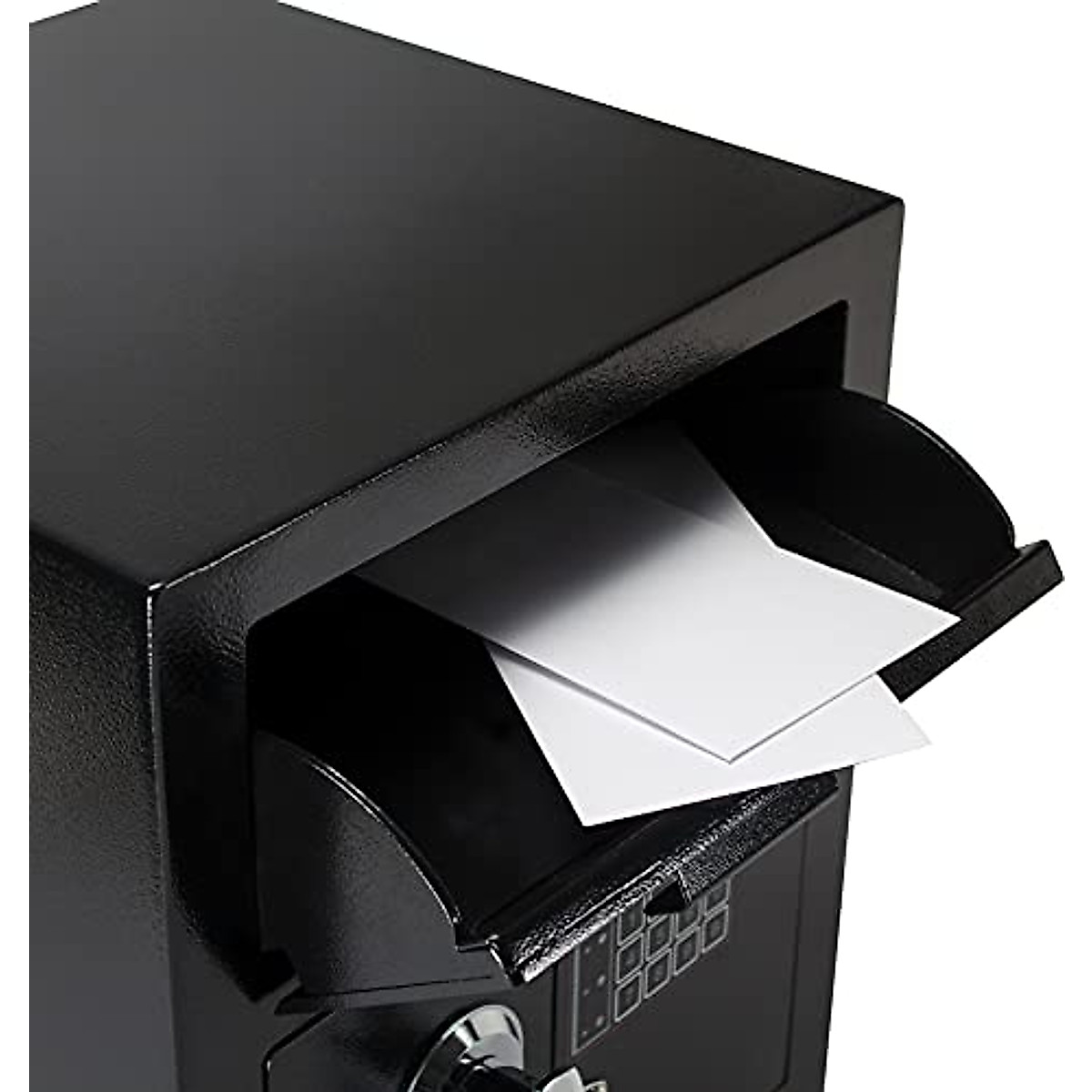 Barska AX11932 Standard Keypad Security Depository Drop Safe 0.72 Cubic Ft,Black